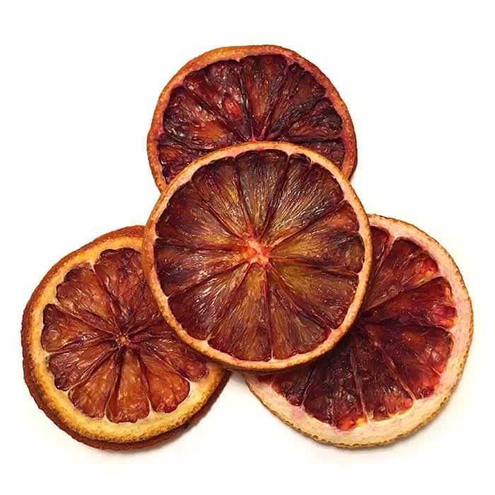 Dehydrated Blood Orange Slices - Box Bar