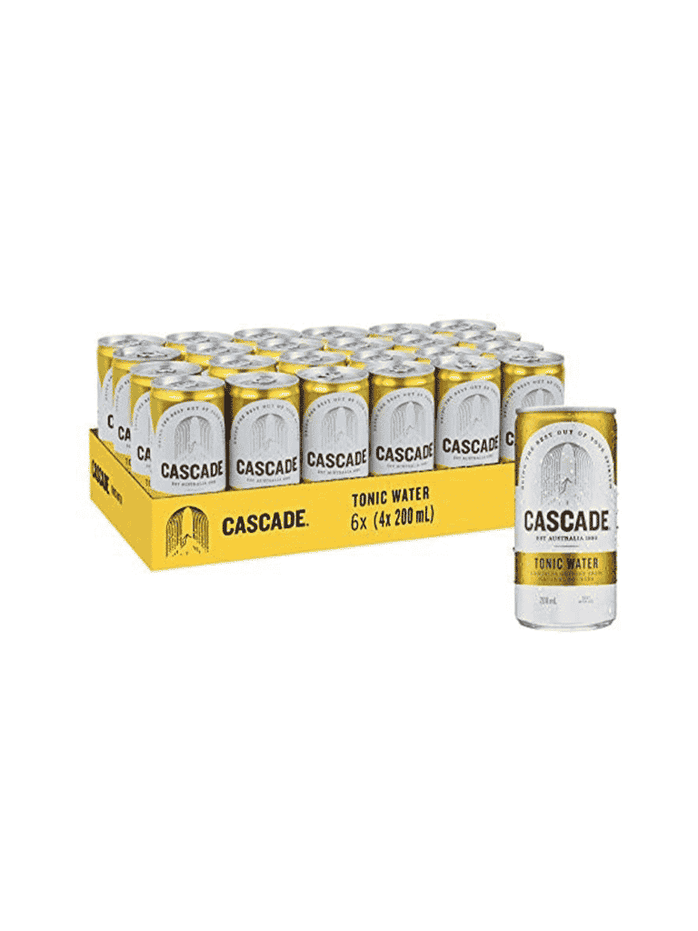 Cascade Tonic Water Can 200mL Pack of 24 - Box Bar