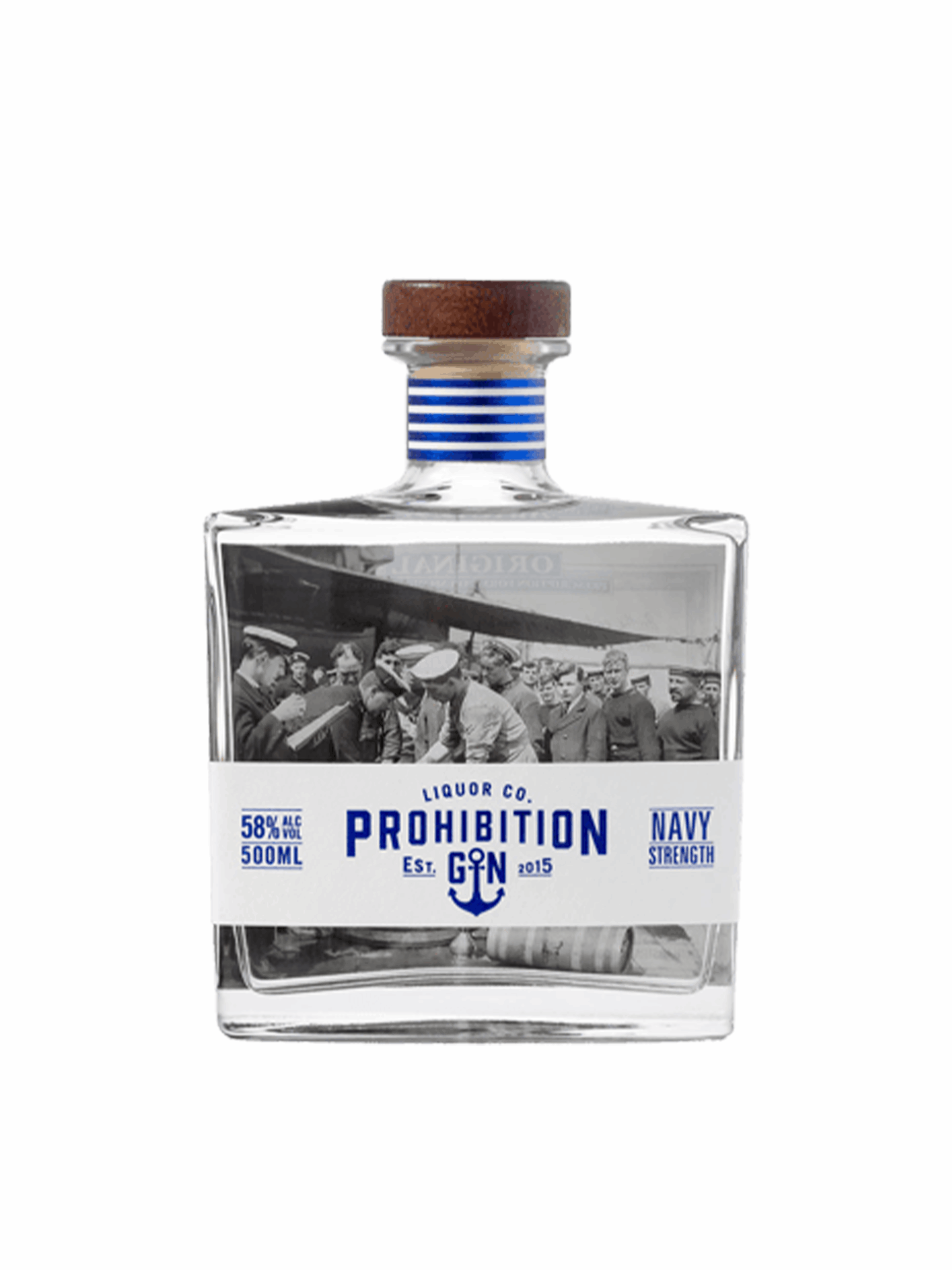 Prohibition Navy Strength Gin - Box Bar