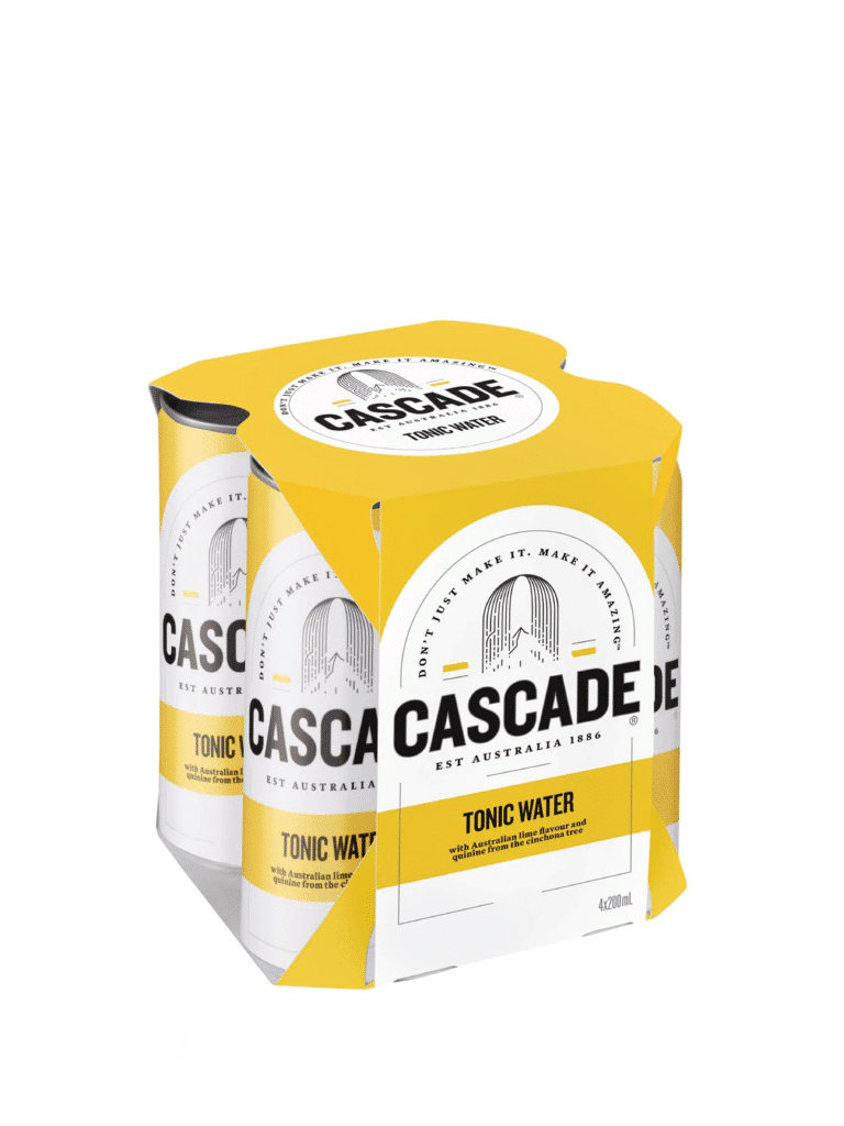 Cascade Tonic Water Can 200mL Pack of 4 - Box Bar